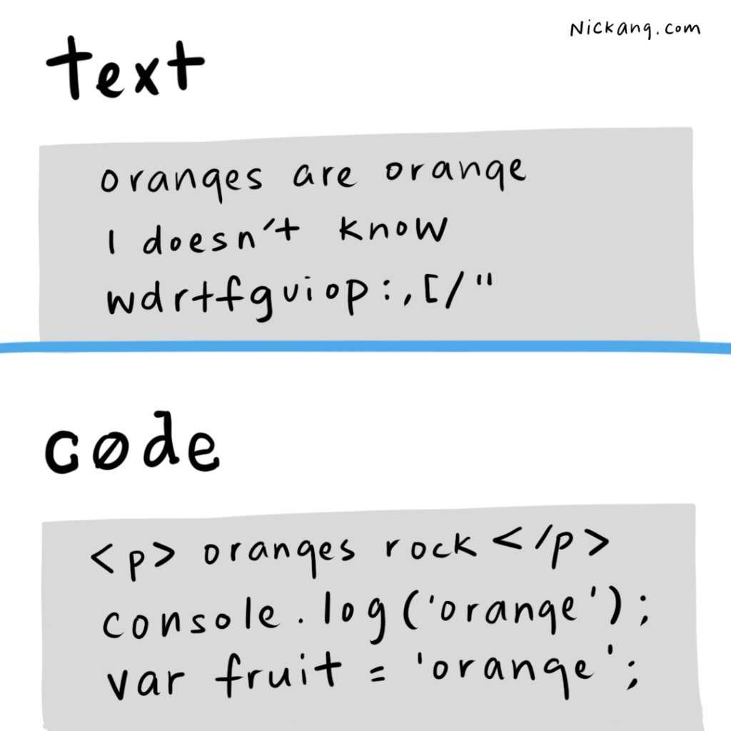 Text Vs Code Nick Ang
